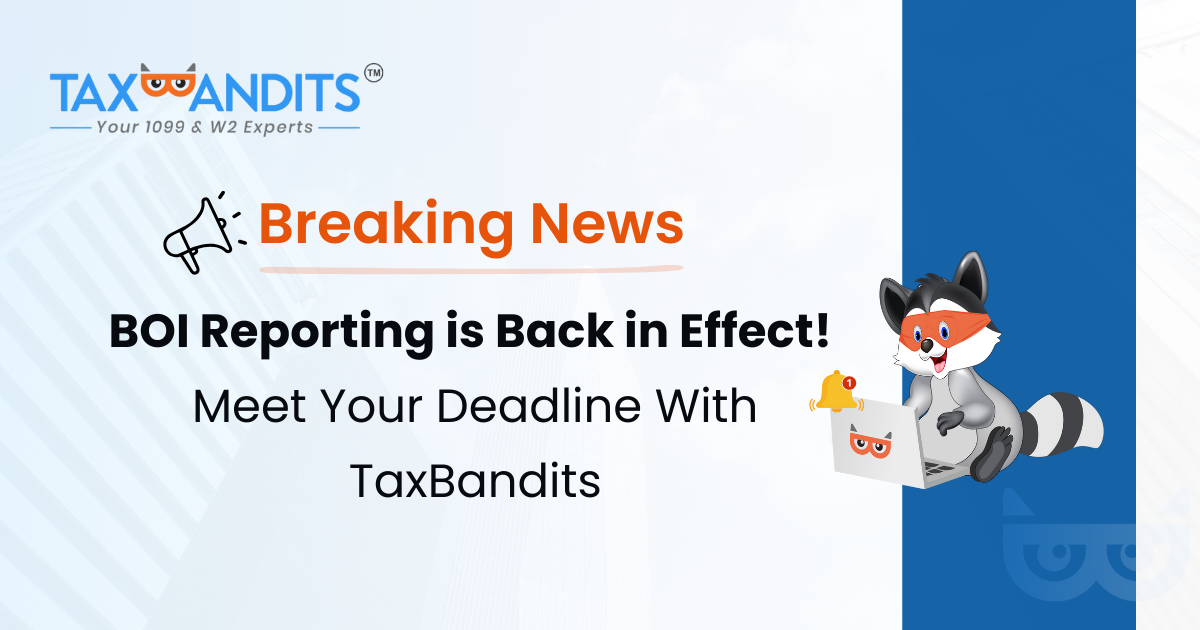 BOI Reporting – Blog – TaxBandits